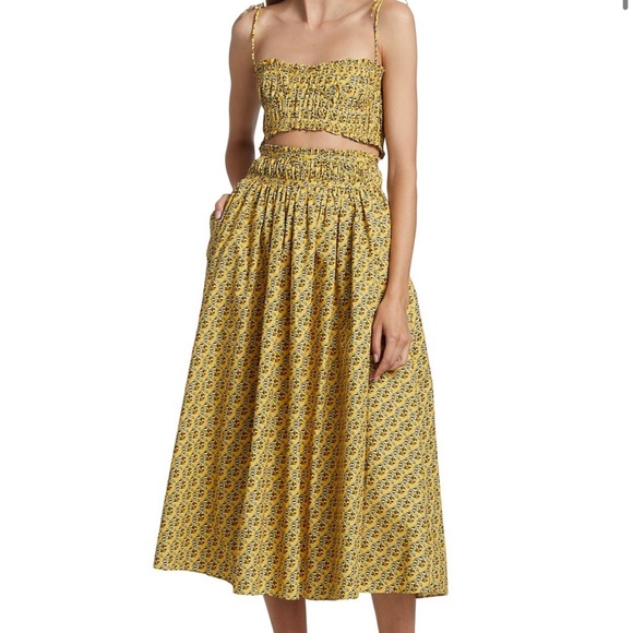 RHODE | Dresses | Nwt Rhode Pari Top Pooja Skirt Set Size M8 | Poshmark